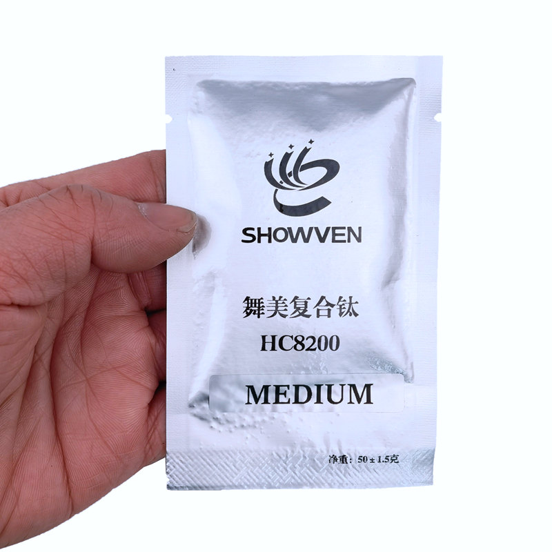 SHOWVEN 50g Medium TI Powder with RF Card-Titanium powder Consumables ...